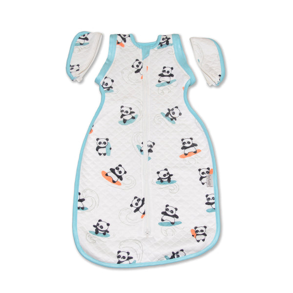 Bamboo Newborn Cocoon Sack 1 TOG (Surfs Up Panda Print) - https ...